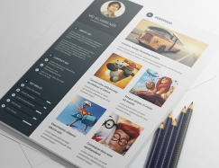 Những mẫu CV design ấn tượng • RGB