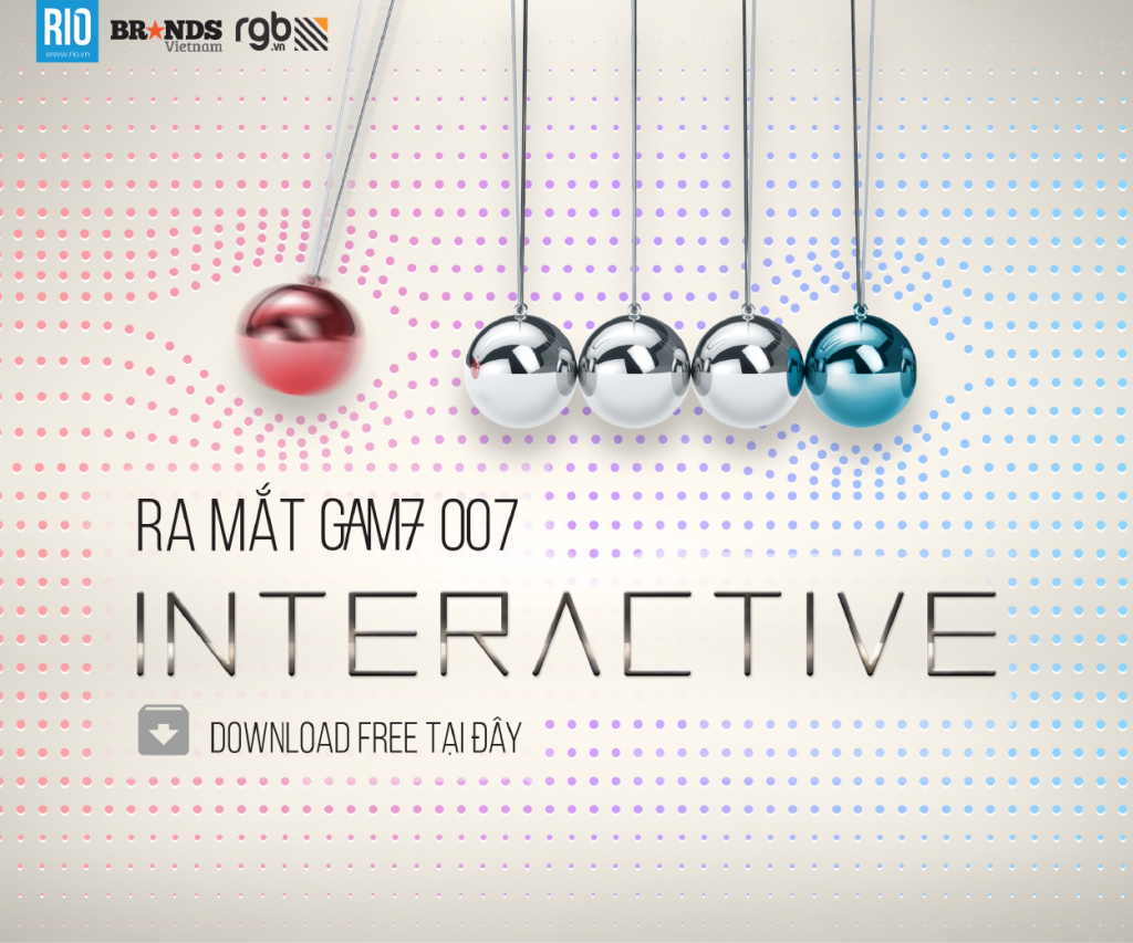 Ra mắt tạp chí GAM7 số 007 chủ đề "Tương tác" • RGB