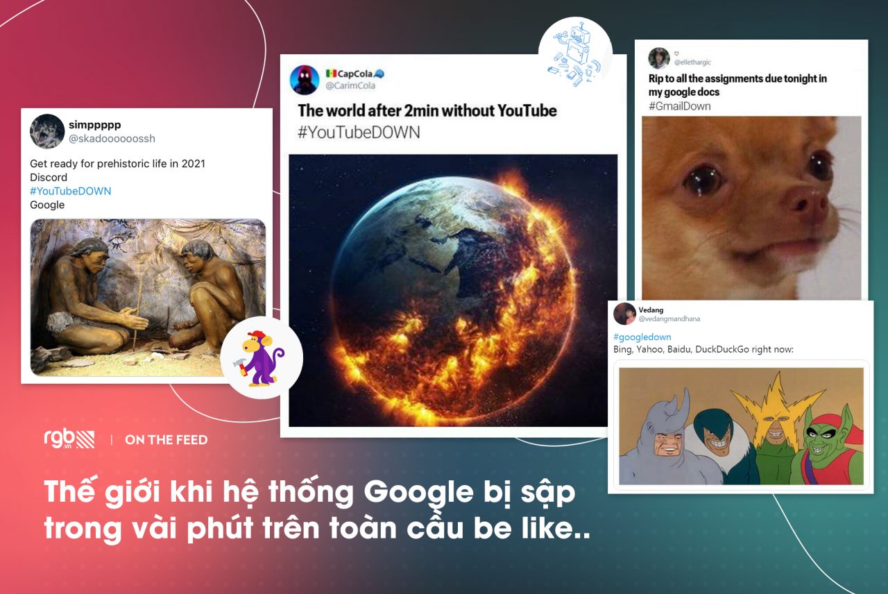 Top trending trên twitter: "Bão" meme về sự kiện Google sập diện rộng ...