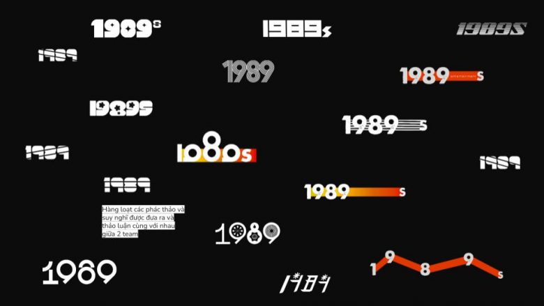 Quá trình sáng tạo logo và bộ nhận diện mới của 1989s Entertainment ...