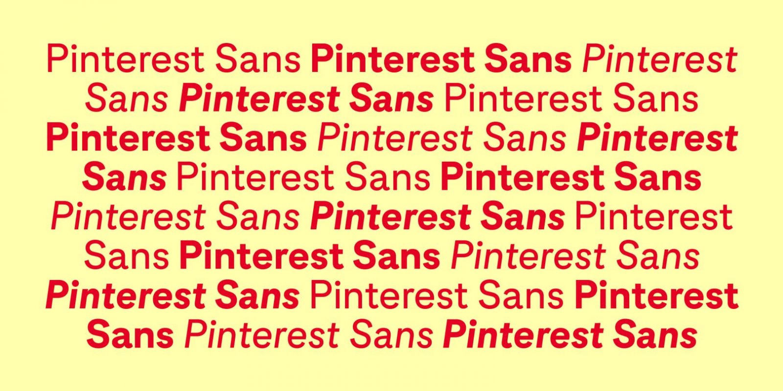 Pinterest Sans - font chữ mới của Pinterest cân bằng hoàn hảo giữa sự ...