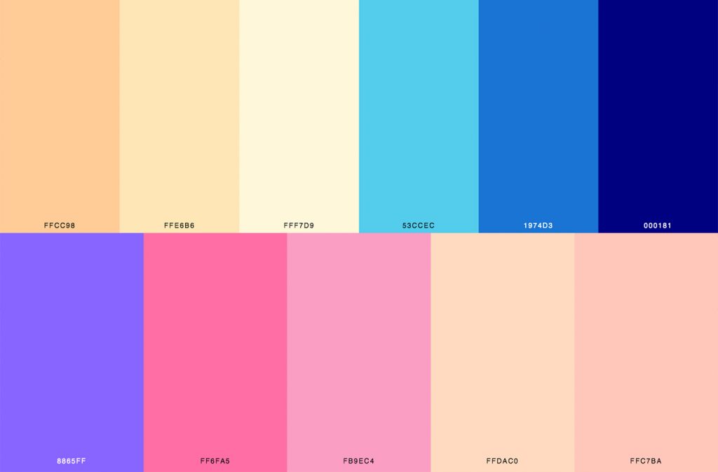 Color Schemes: 53 bảng phối màu đẹp gợi ý cho các thiết kế của designer ...