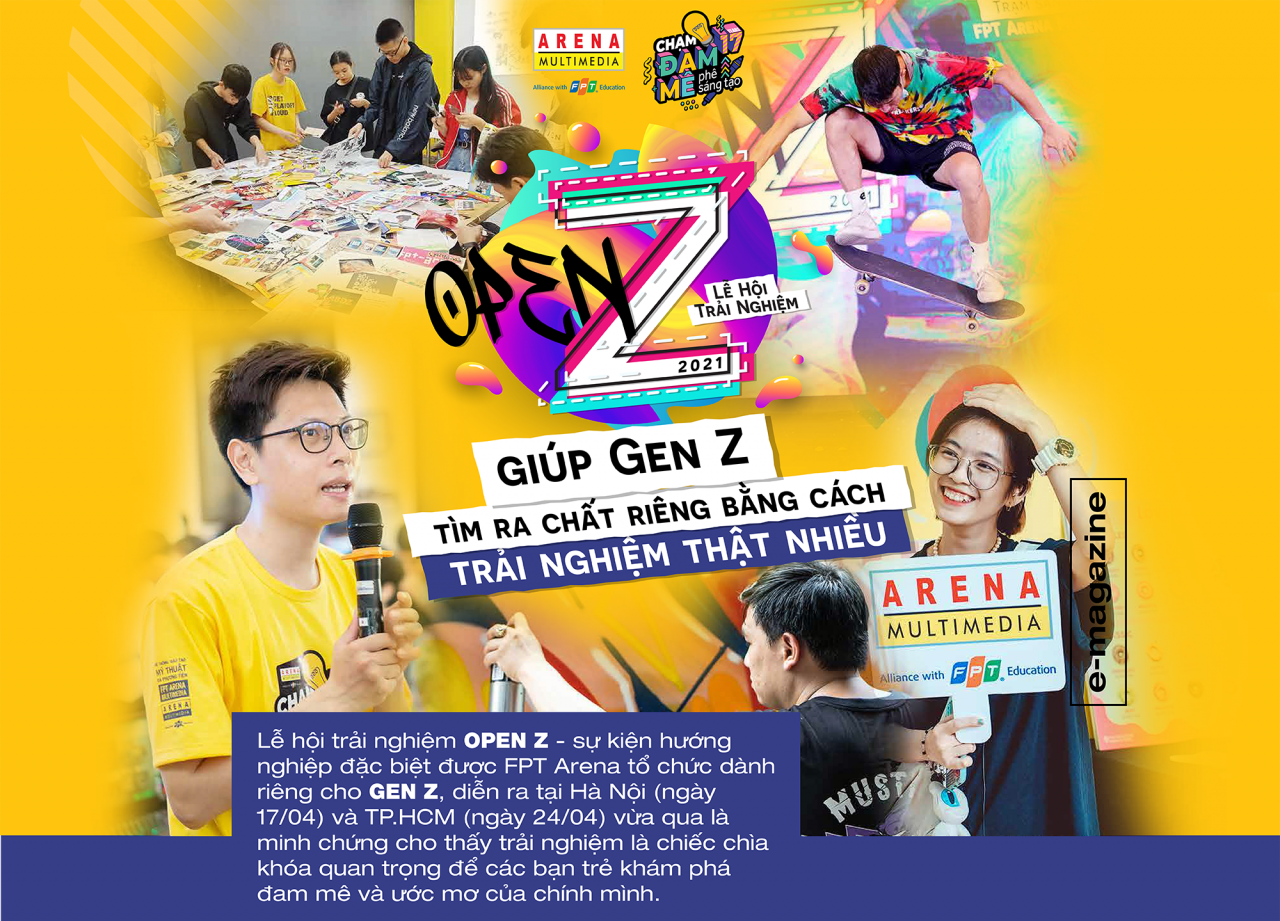 OPEN Z giúp Gen Z tìm ra chất riêng bằng cách trải nghiệm thật nhiều • RGB