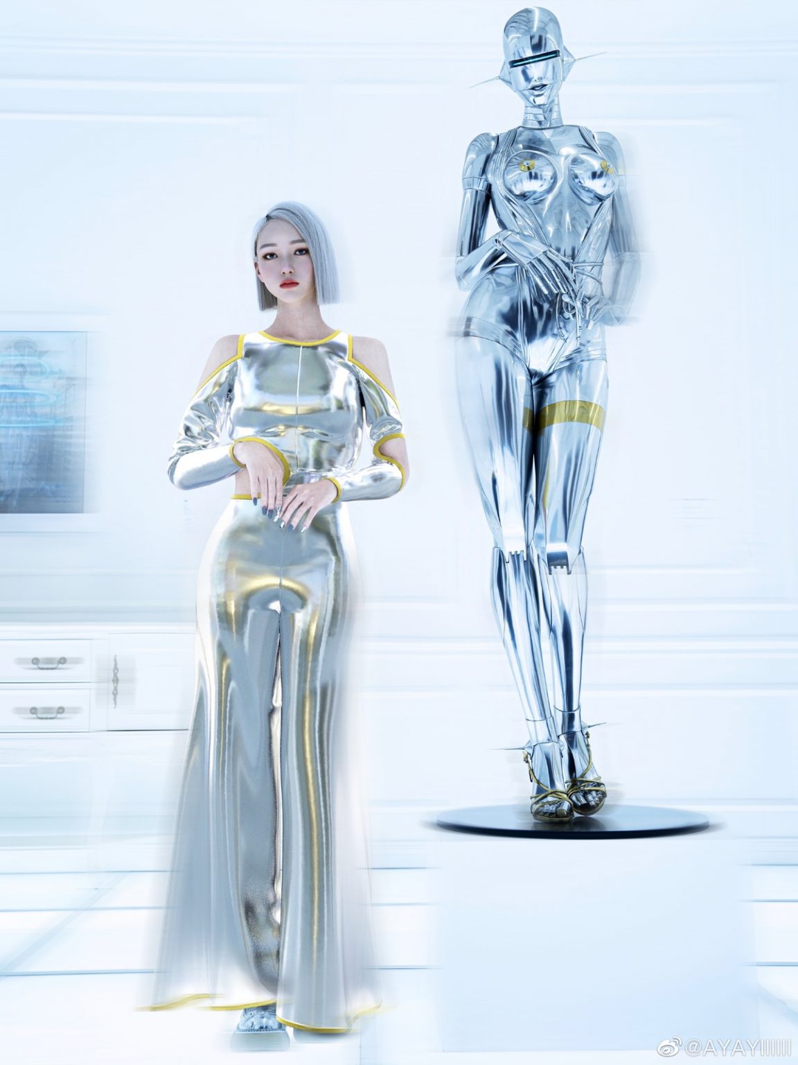 Ayayi - thần tượng ảo đầu tiên của Trung Quốc được tạo hình kỹ thuật số ...