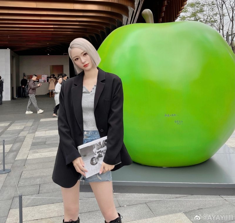 Ayayi - thần tượng ảo đầu tiên của Trung Quốc được tạo hình kỹ thuật số ...