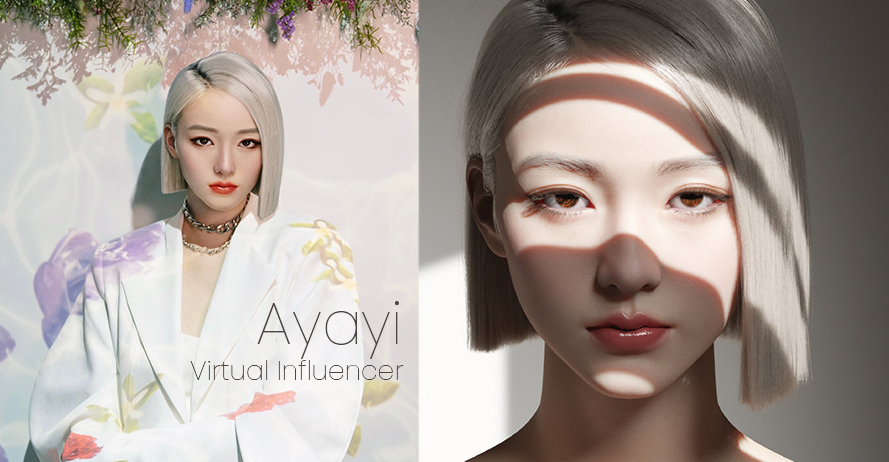 Ayayi - thần tượng ảo đầu tiên của Trung Quốc được tạo hình kỹ thuật số ...