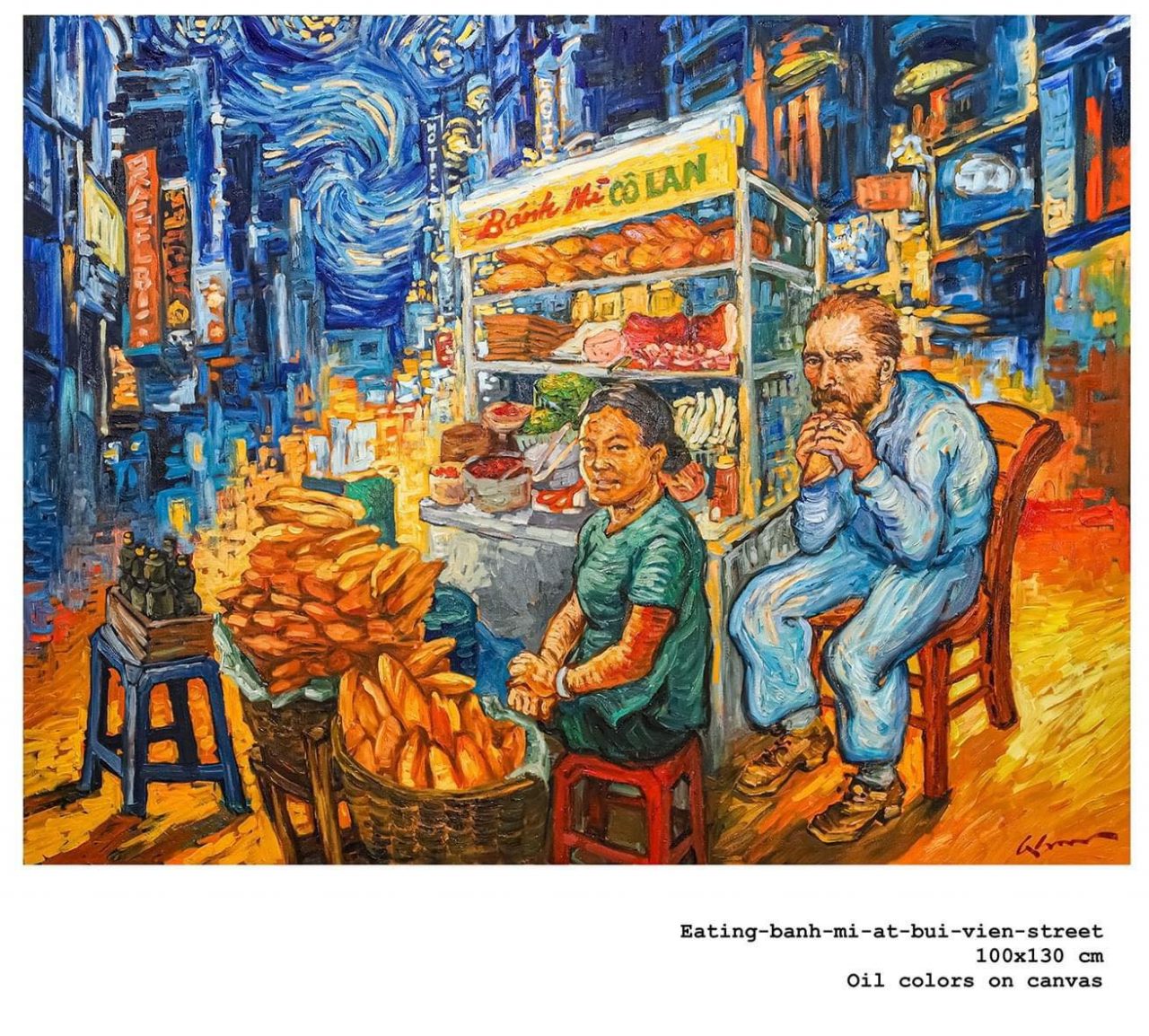 Vincent Van Gogh ở Sài Gòn qua triển lãm tranh pop art của Trần Trung ...