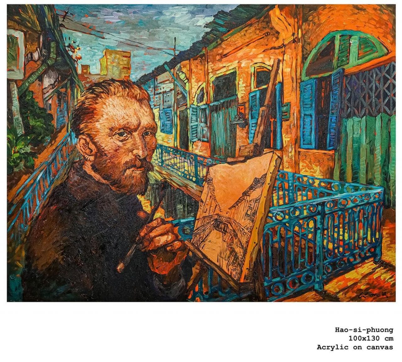 Vincent Van Gogh ở Sài Gòn qua triển lãm tranh pop art của Trần Trung ...