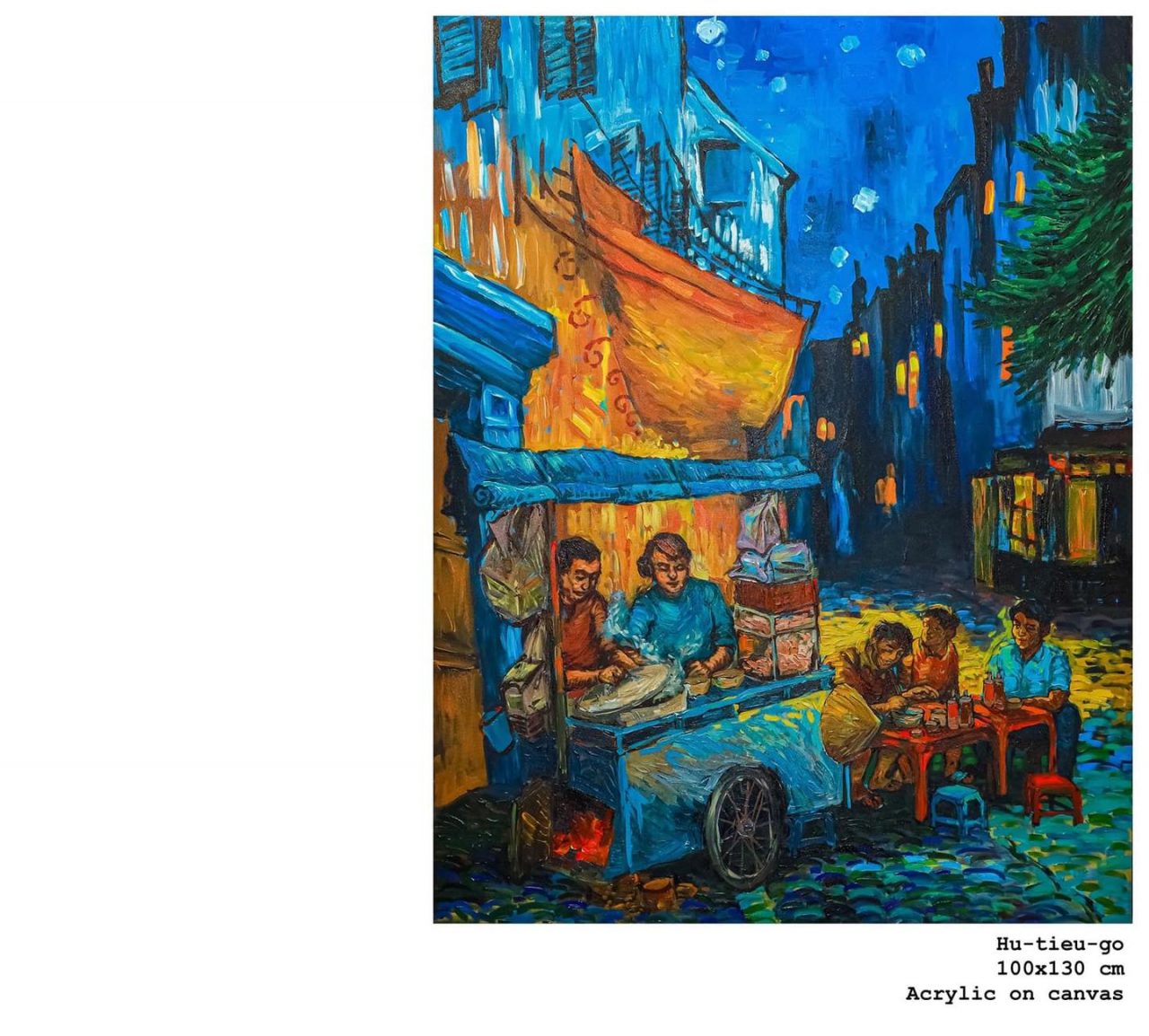 Vincent Van Gogh ở Sài Gòn qua triển lãm tranh pop art của Trần Trung ...
