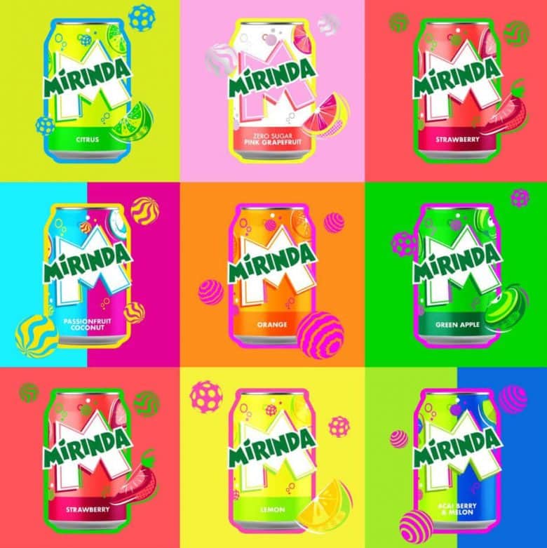 Mirinda công bố logo mới và chiến dịch tái định vị thương hiệu (rebrand ...