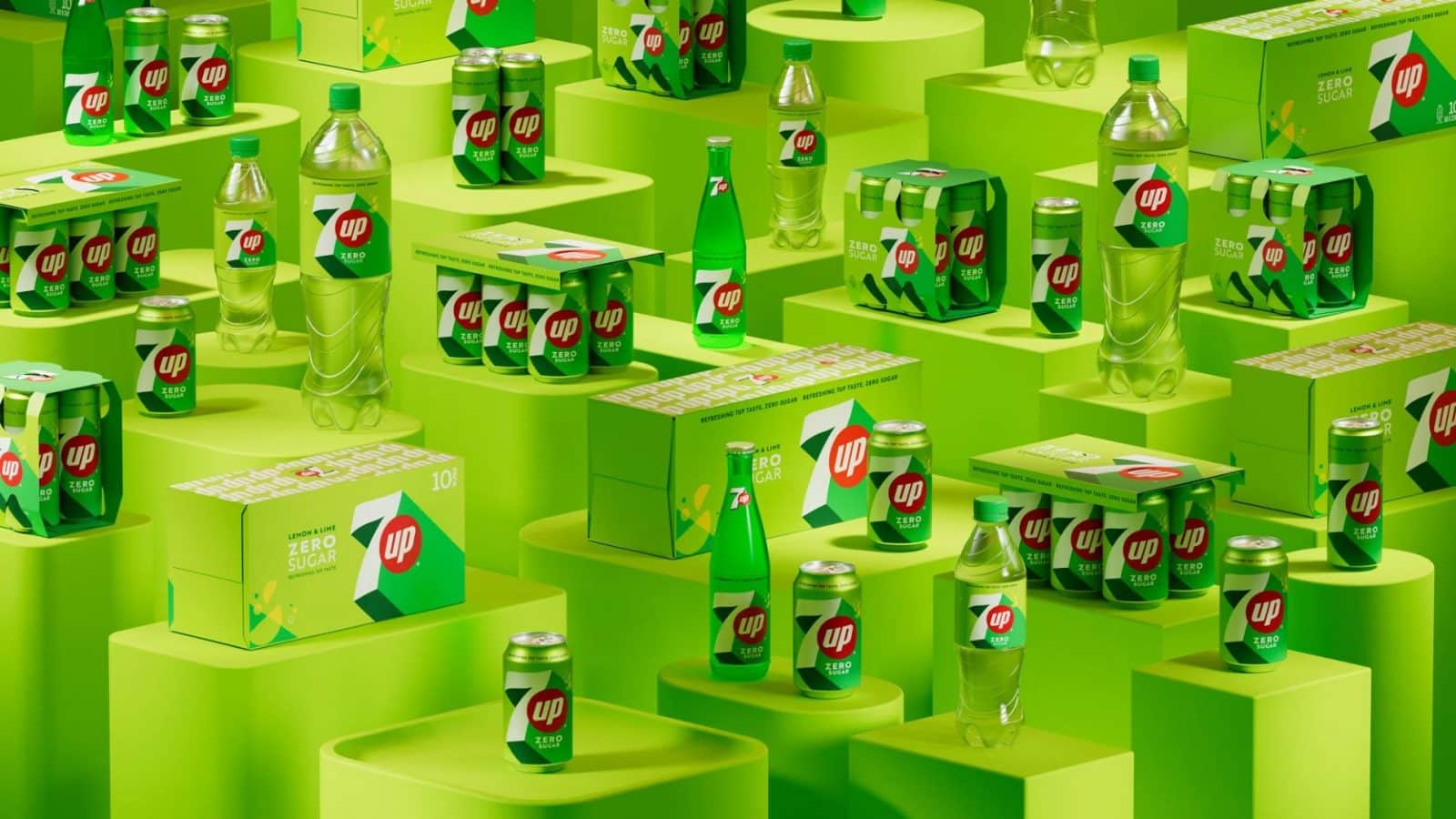 7UP và cuộc "đại tu" thương hiệu với hệ thống nhận diện hình ảnh mới ...