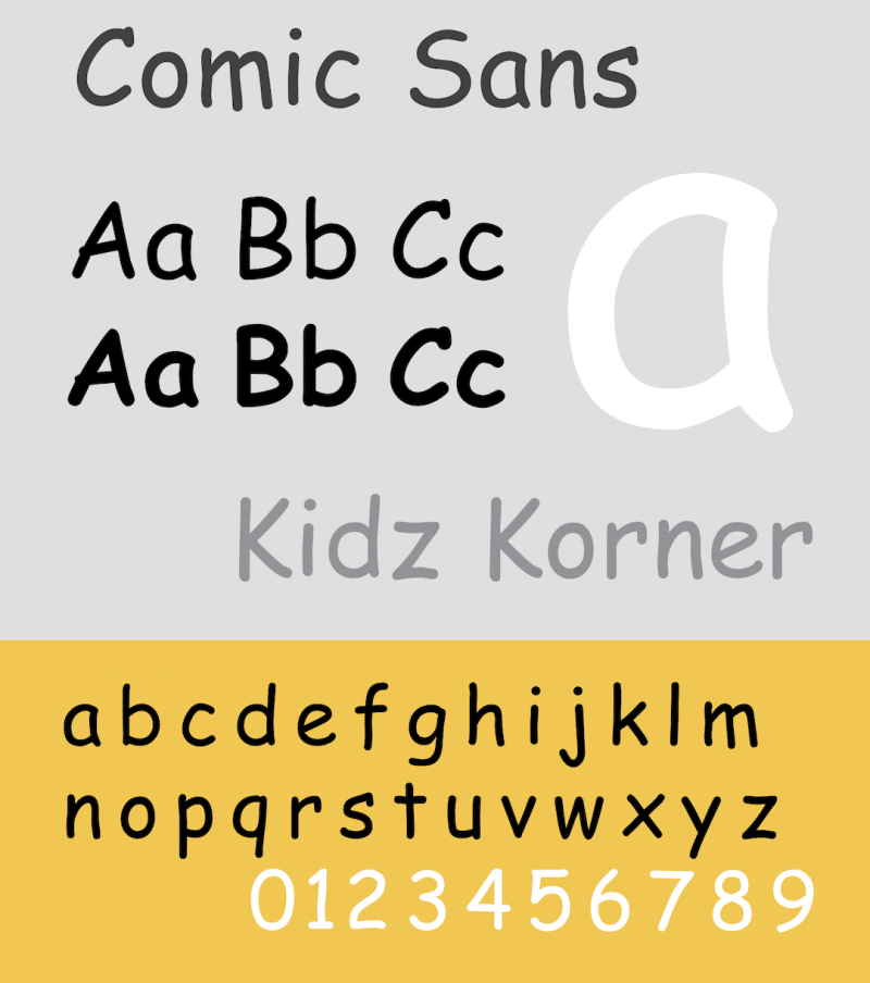 Font chữ “nhí nhố” Comic Sans được làm mới để sử dụng trong lập trình • RGB
