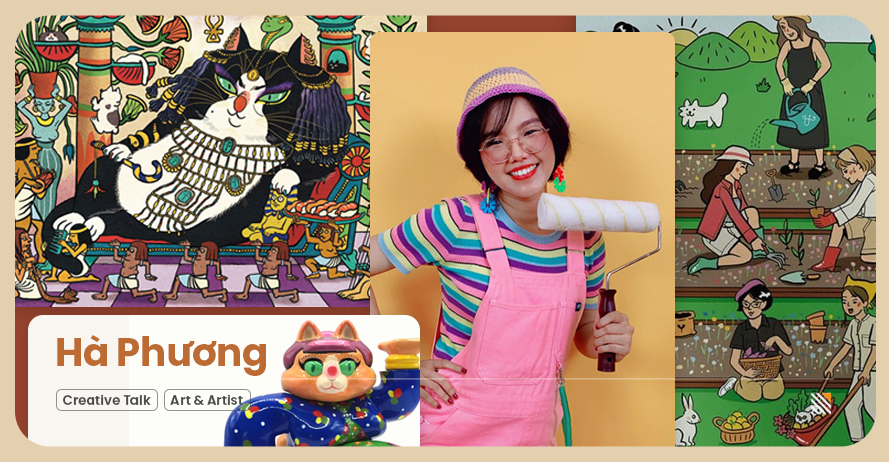 Purple Taro Cat - “Khi sáng tạo dành cho nhiều người xem, bạn đặt ra ...