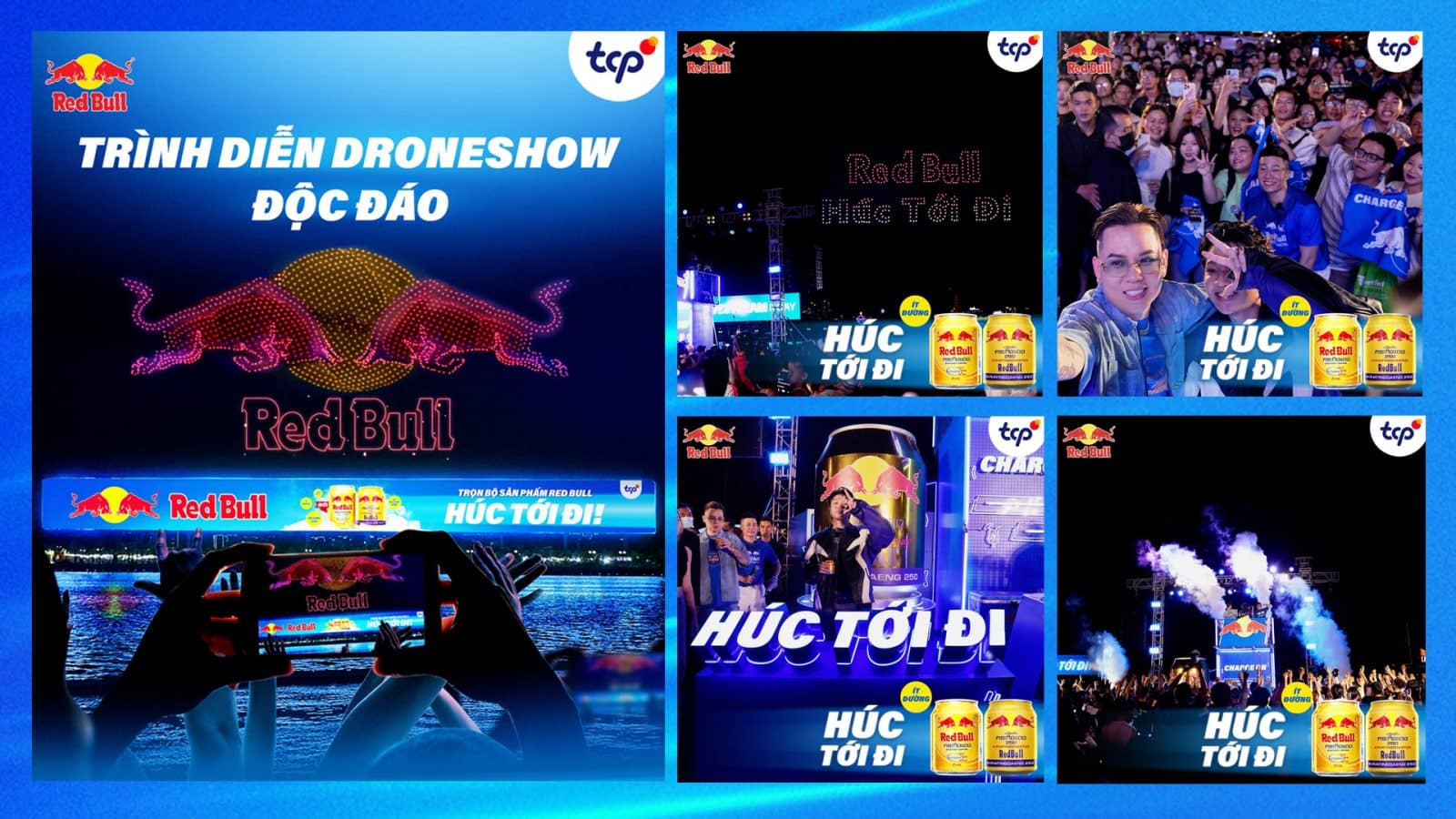 "Húc Tới Đi" - Chiến dịch bùng nổ làm mới thương hiệu của Red Bull • RGB