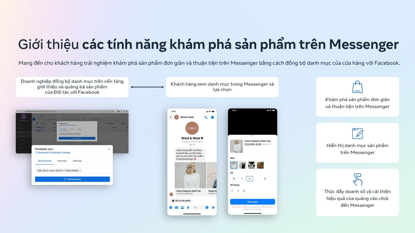 Nâng tầm trải nghiệm khám phá sản phẩm trên nền tảng Messenger với Kinh ...