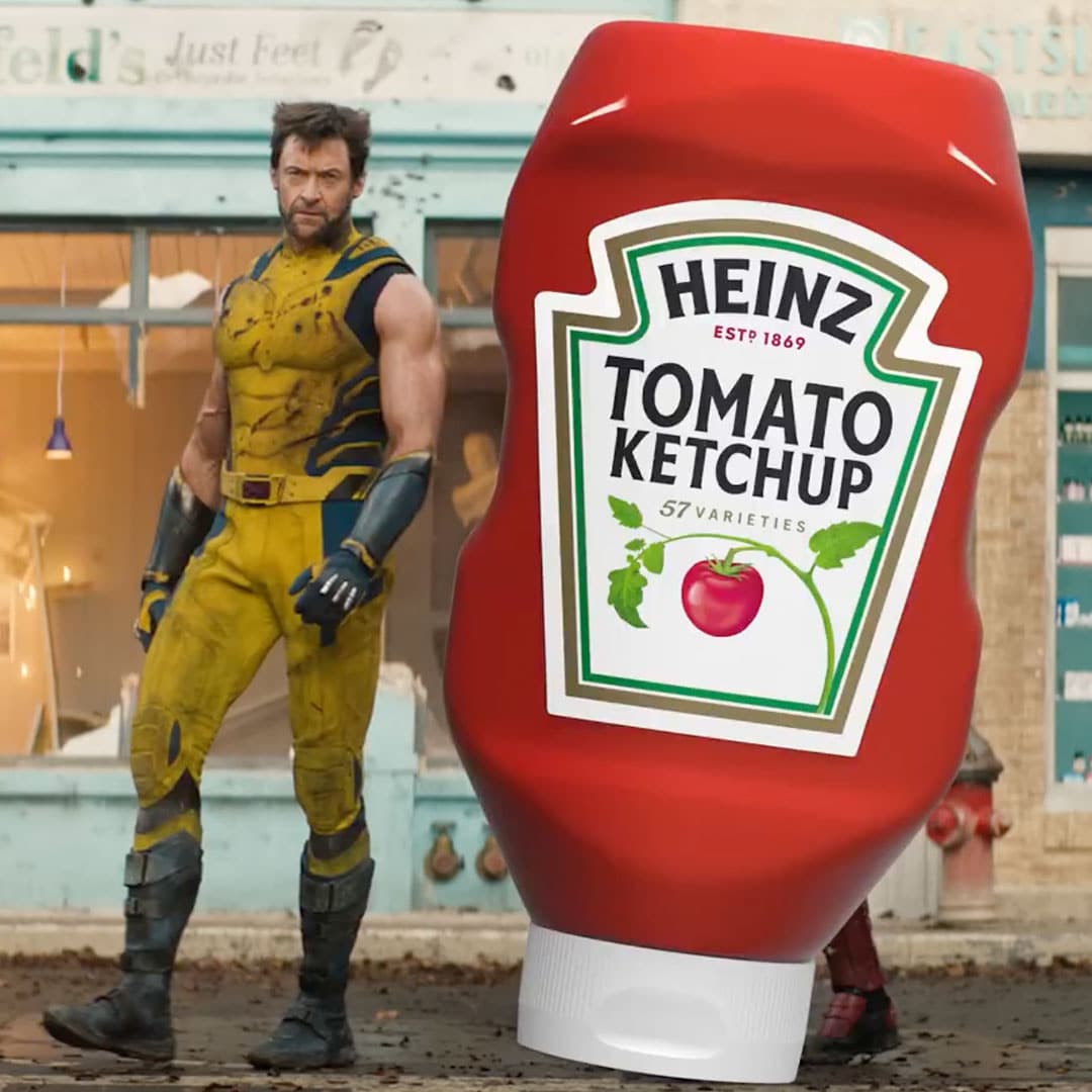 Heinz biến Deadpool & Wolverine thành 2 chai sốt, "quậy tung" trailer ...