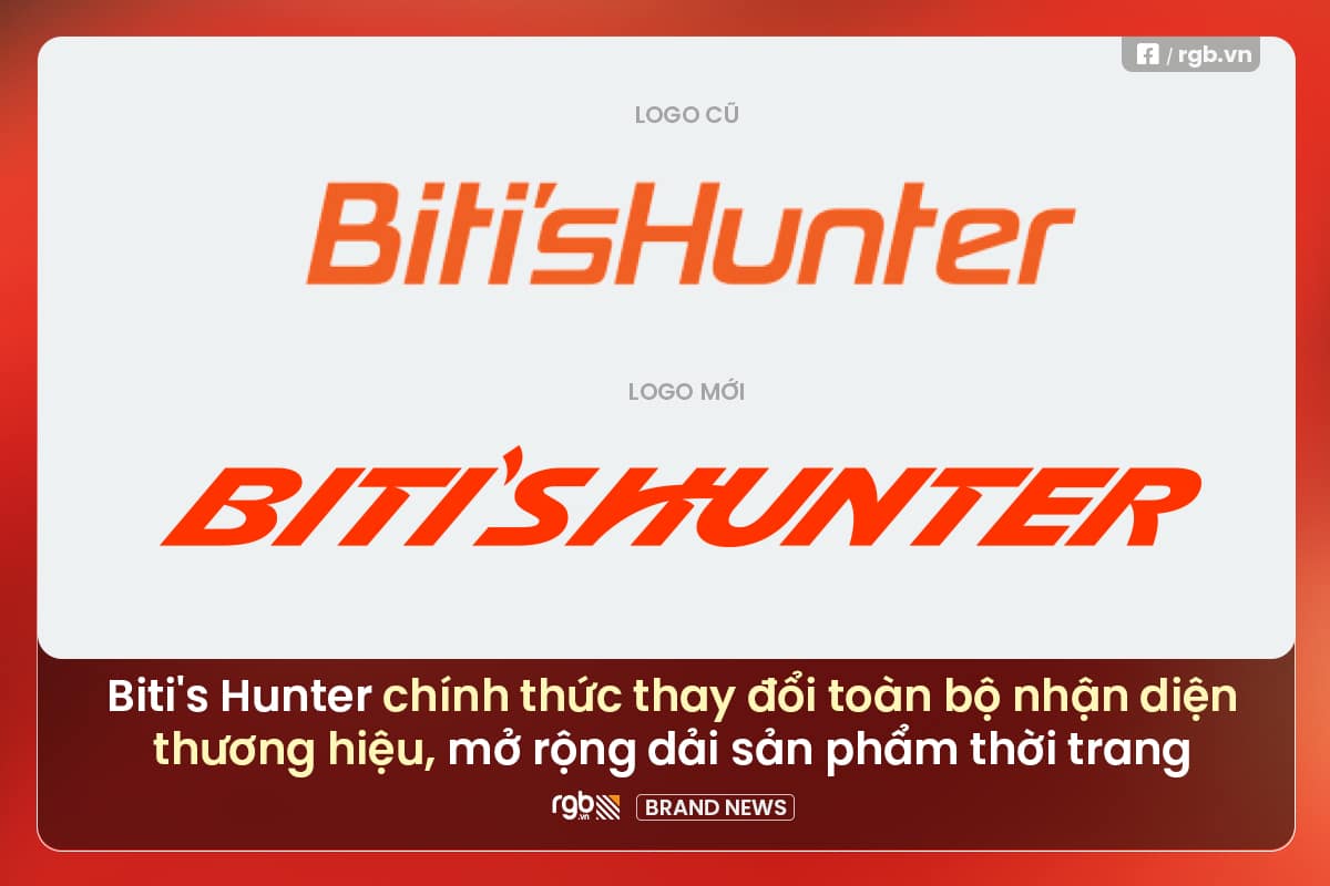 Chiến dịch rebranding của Biti's Hunter - "Bước tới" làm mới toàn bộ ...