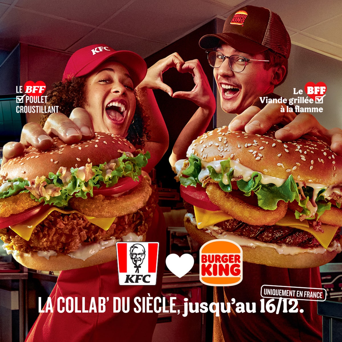 Burger King và KFC bắt tay ra mắt BFF Burger - từ đối thủ trở thành “bạn thân” • RGB