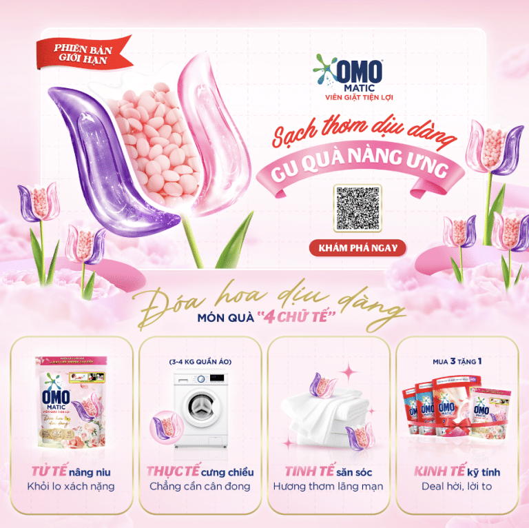 Phân tích chiến dịch truyền thông của OMO dịp 20/10: giải mã bài toán chọn quà, “win in social ...