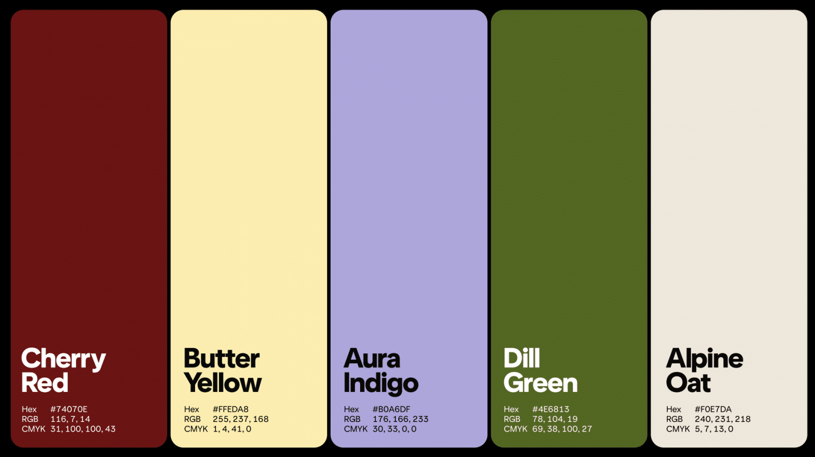 5 màu sắc chủ đạo thống trị xu hướng năm 2025 do Pinterest Palette công ...