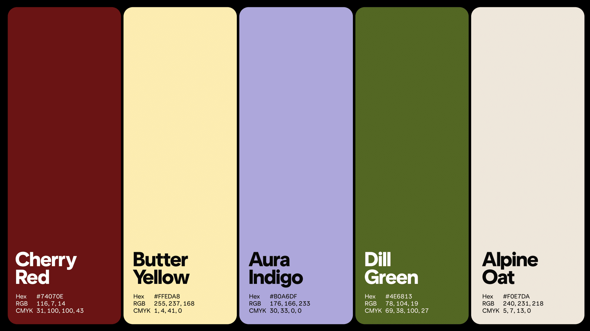 5 màu sắc chủ đạo thống trị xu hướng năm 2025 do Pinterest Palette công ...
