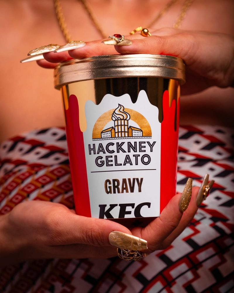 KFC ra mắt kem Gelato vị nước sốt gà: món tráng miệng “nửa ngọt nửa mặn ...
