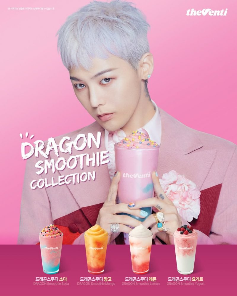 G-DRAGON trở thành gương mặt đại diện mới của cà phê The Venti, ra mắt ...