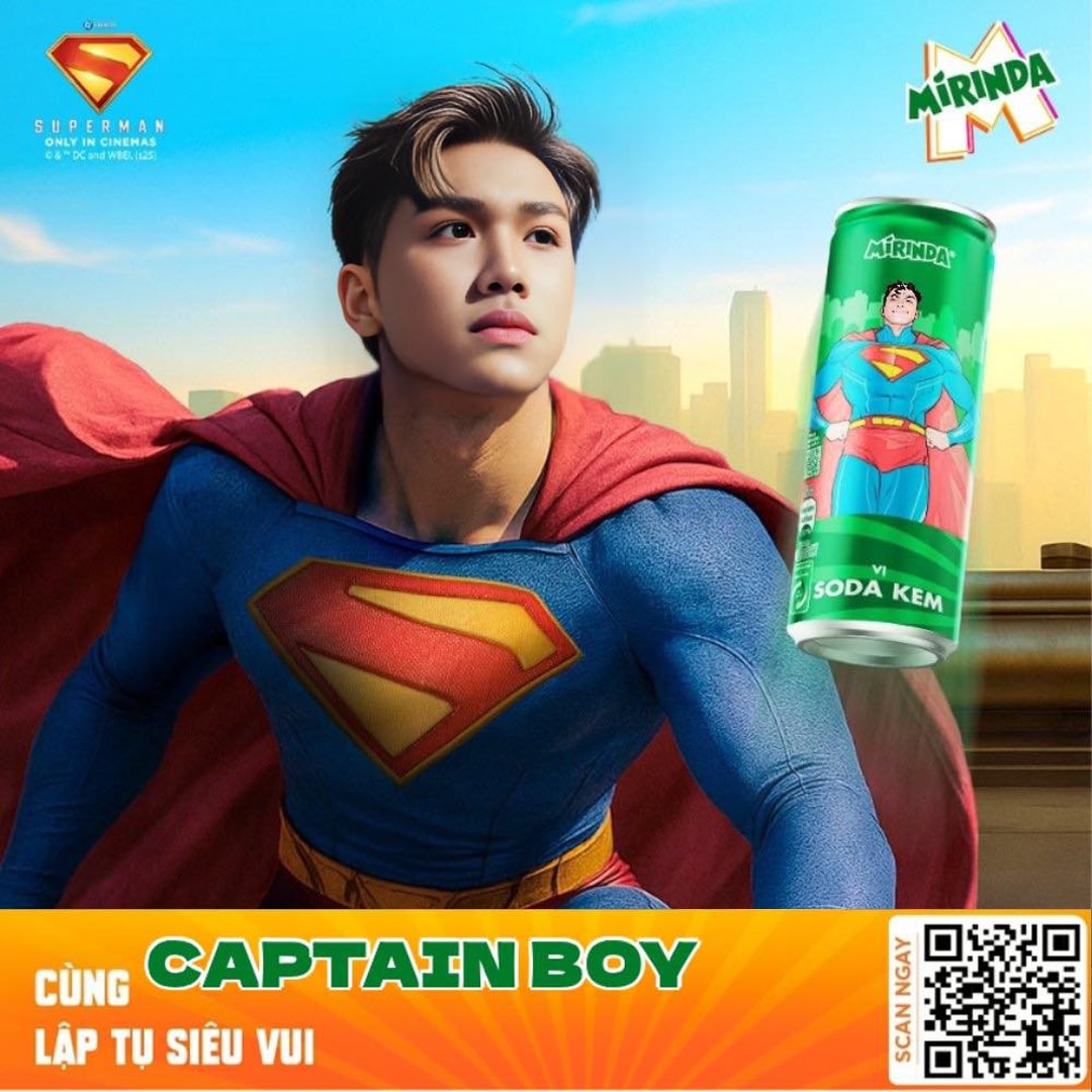 Mirinda x Superman: Tạo ấn tượng mạnh mẽ với Gen Z bằng chiến dịch truyền thông bài bản • RGB